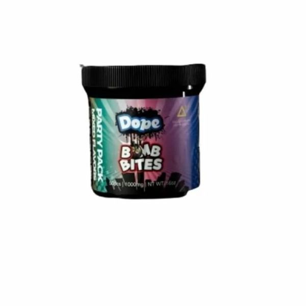 Dope Bomb Bites - Delta 8 - Delta 9 - 1000mg Gummies - 50 Piece Per ...
