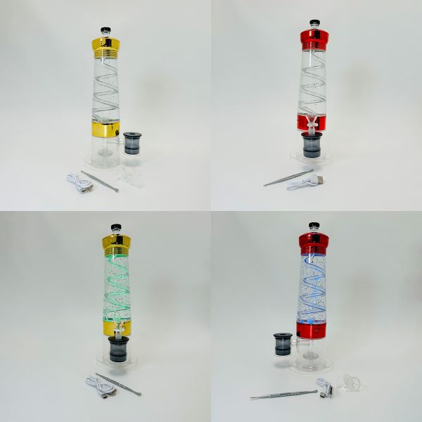 Wpjl5 Rukioo Electric Lava Lamp Bong Waterpipe Multifunctional Assorted ...